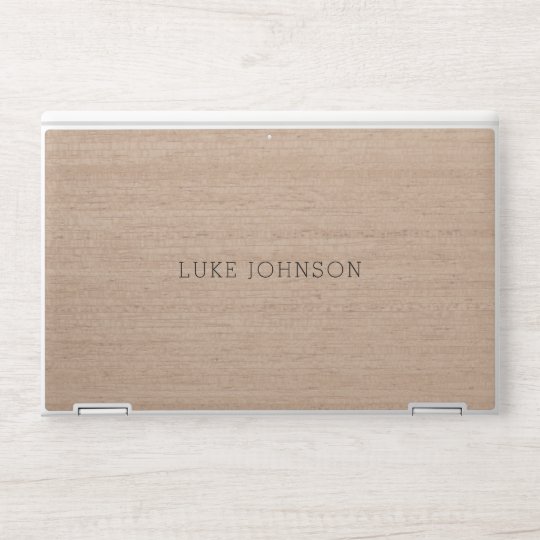 Faux Wood HP Laptop Skin | Zazzle.com