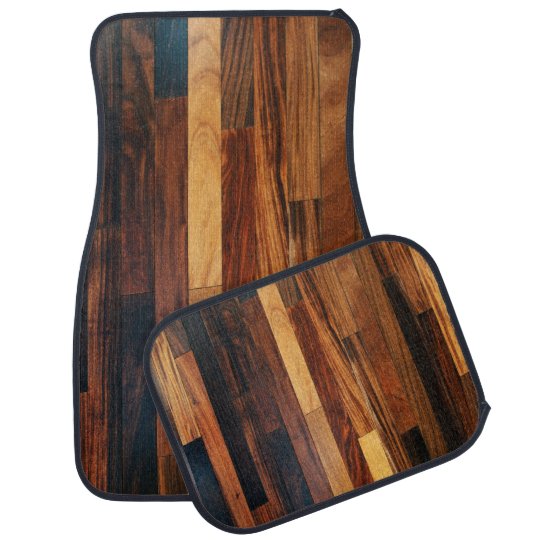 Faux Wooden Floor Slats Car Mat | Zazzle.com
