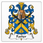 Cleary Family Crest Square Wall Clock | Zazzle.com