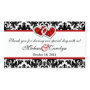 Rustic Red Barn Country Wedding Favor Tags | Zazzle