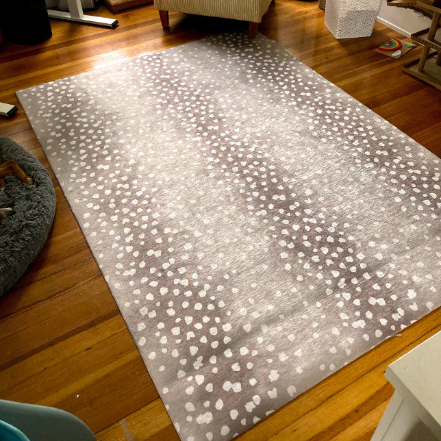 Fawn Antelope Spots Patterned Runner | Zazzle