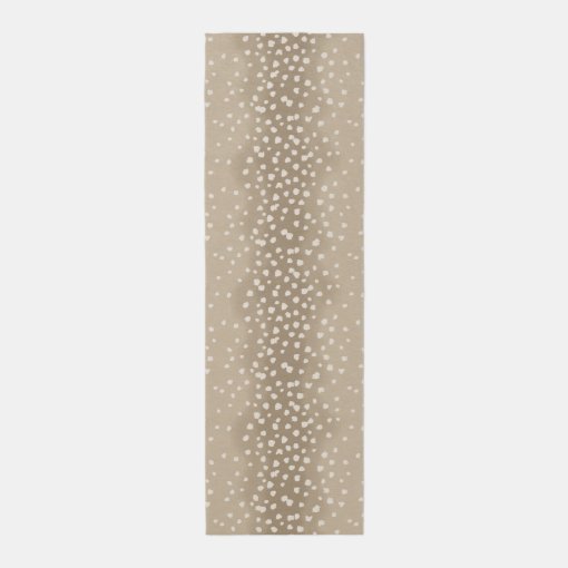 Fawn Antelope Spots Patterned Runner | Zazzle