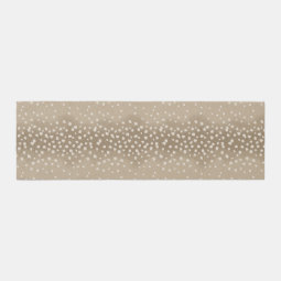 Fawn Antelope Spots Patterned Runner | Zazzle