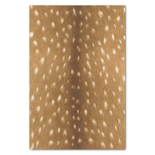 Fawn Fur Baby Deer Skin Tissue Paper | Zazzle