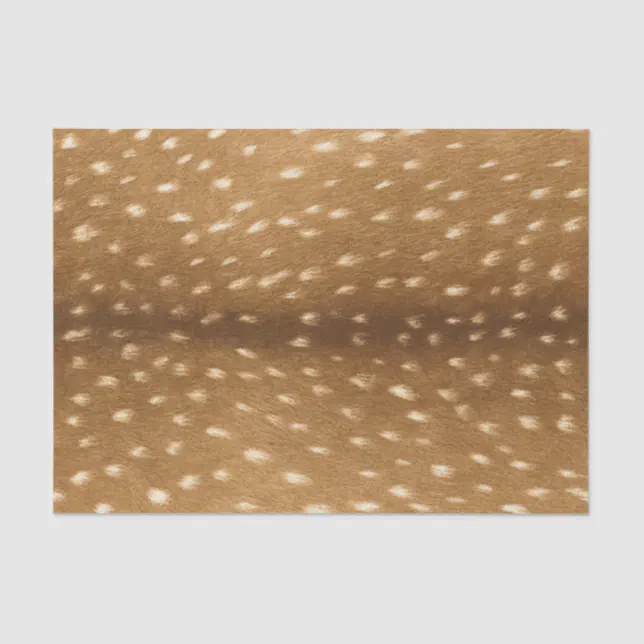 Fawn Fur Baby Deer Skin Tissue Paper | Zazzle