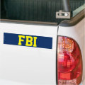 FBI Bumper Sticker | Zazzle