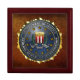 FBI Emblem Jewelry Box | Zazzle