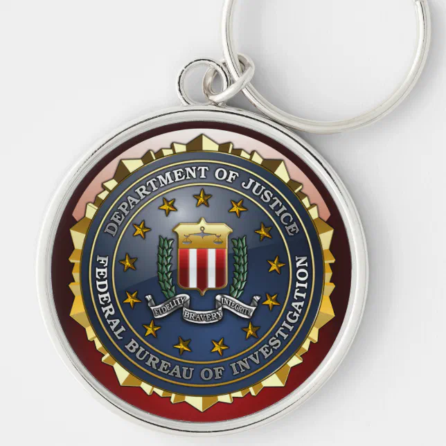 FBI Emblem Keychain | Zazzle