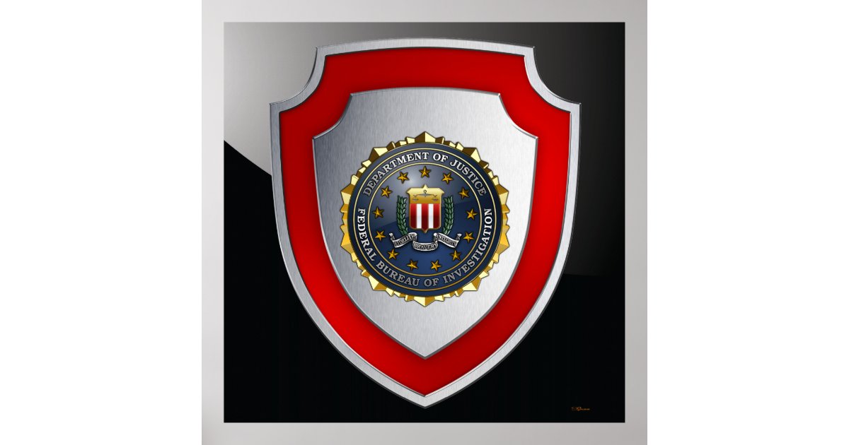 FBI Emblem Poster | Zazzle