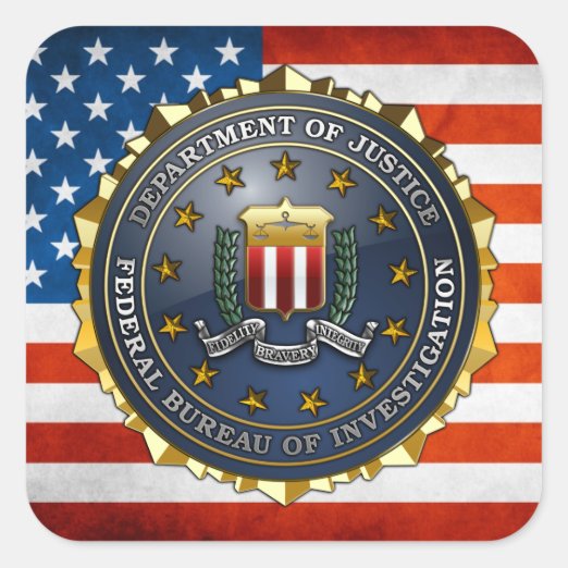 Fbi Logo Stickers | Zazzle