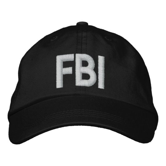 FBI Embroidered Hat | Zazzle.com