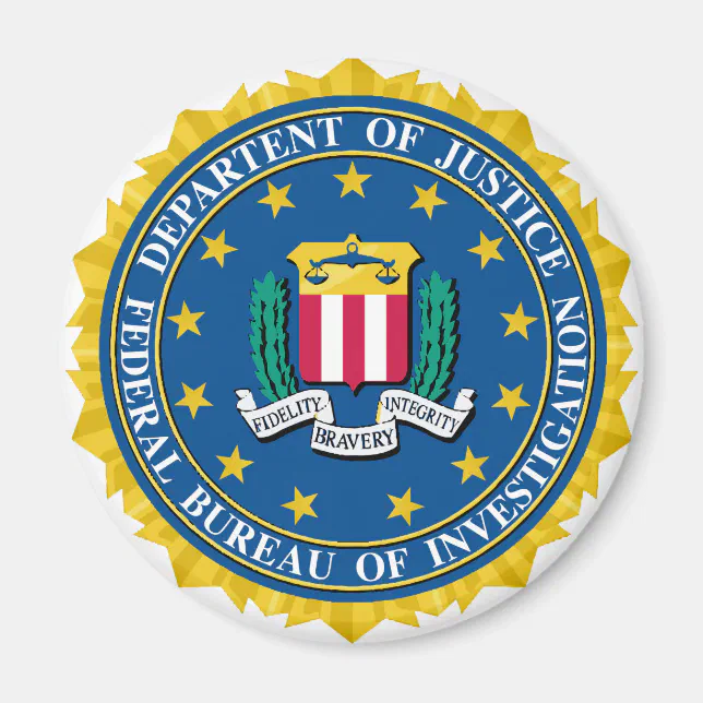 FBI Seal Magnet | Zazzle