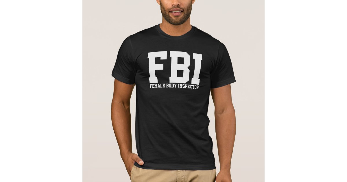 FBI T-Shirt | Zazzle