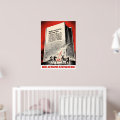 FDR Quote On Book Burning Poster | Zazzle