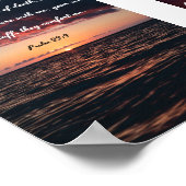 Fear no evil - Bible Poster | Zazzle