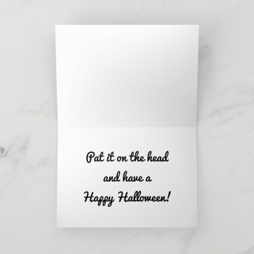 Fear Of Black Cats Card | Zazzle