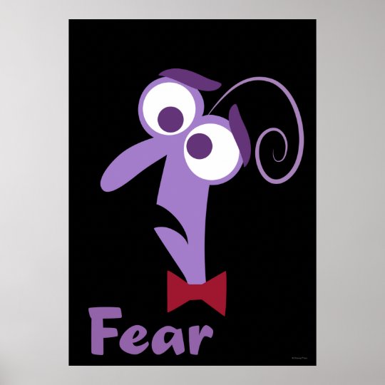 Fear Poster | Zazzle.com