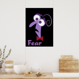 Fear Poster | Zazzle