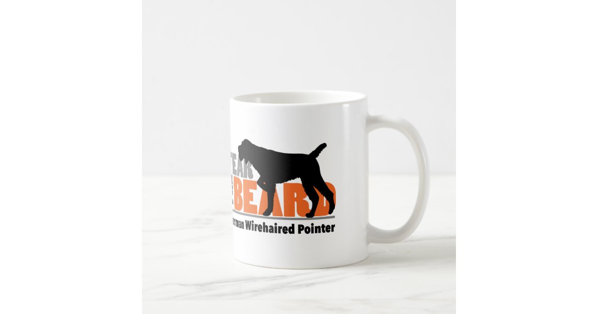 Fear the Beard - German Wirehaired Pointer Coffee Mug | Zazzle