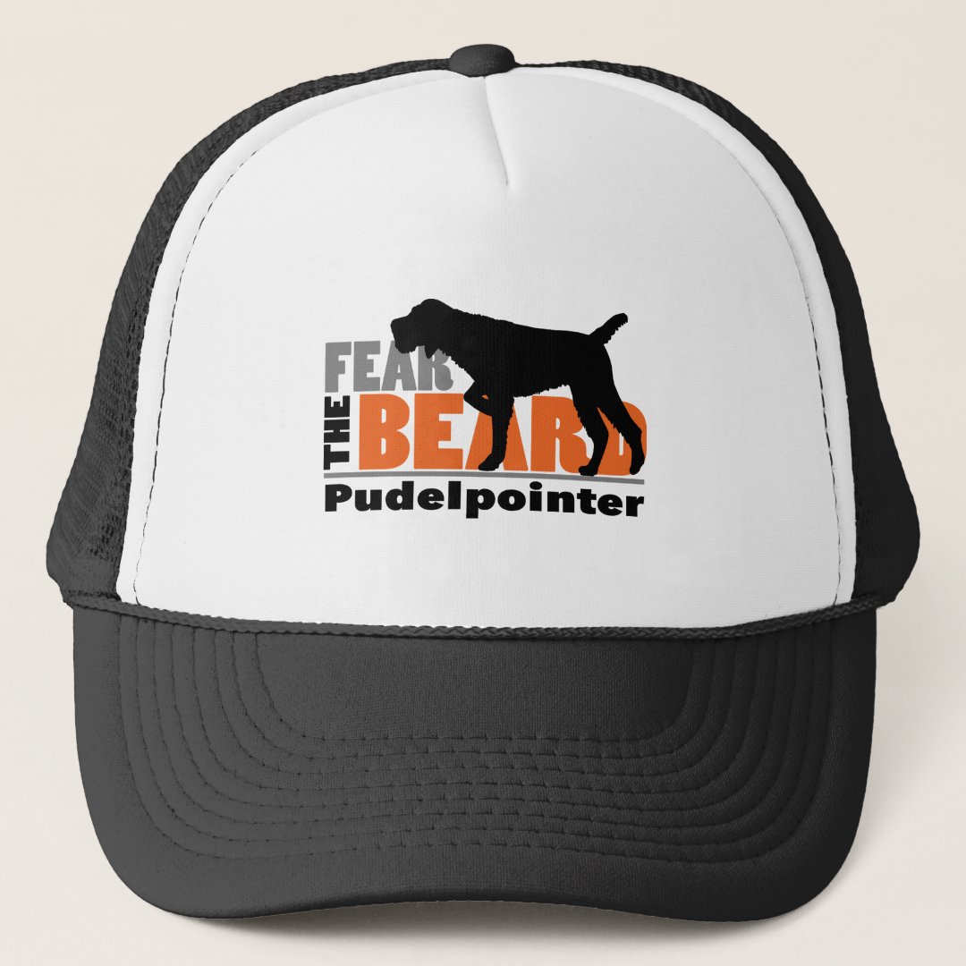 Fear the Beard - Pudelpointer Trucker Hat | Zazzle