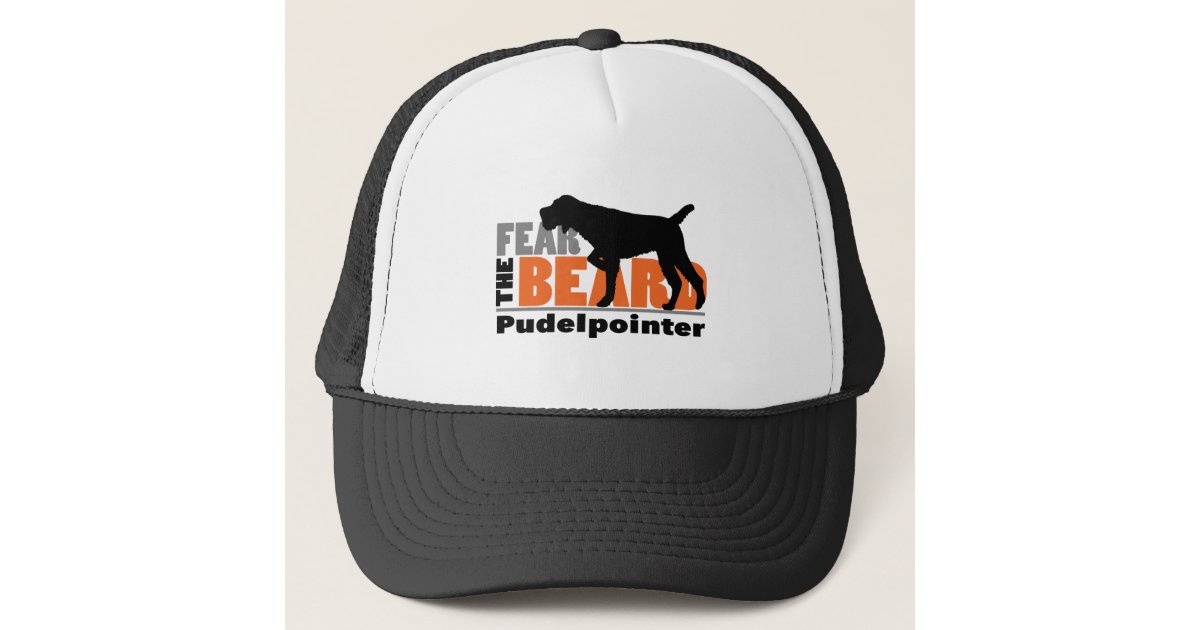 Fear the Beard - Pudelpointer Trucker Hat | Zazzle