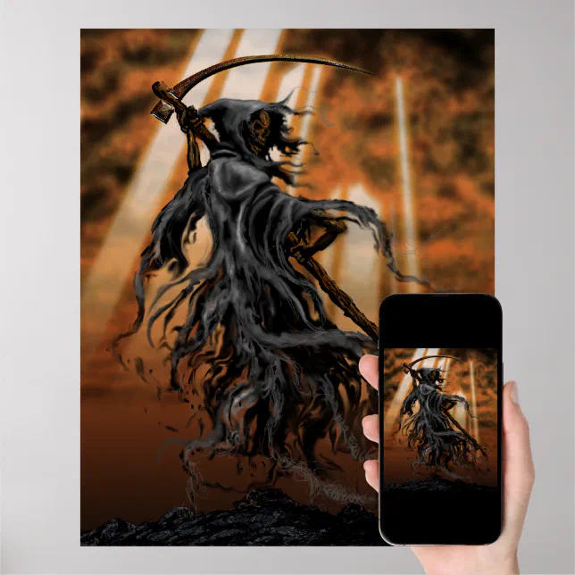 Fear The Reaper Poster | Zazzle