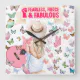 FEARLESS, FIERCE AND FABULOUS SWIFT WALL CLOCK | Zazzle