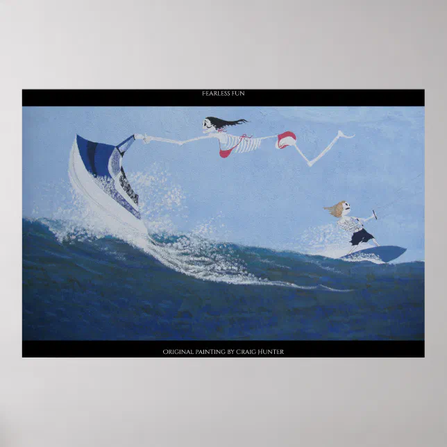 Fearless fun poster | Zazzle