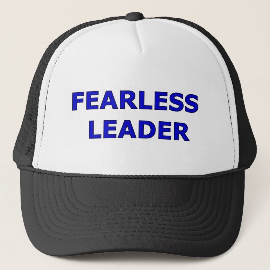 Fearless Leader Hat | Zazzle.com