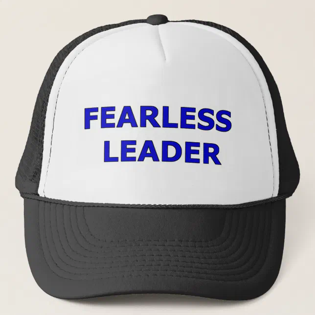 Fearless Leader Hat | Zazzle