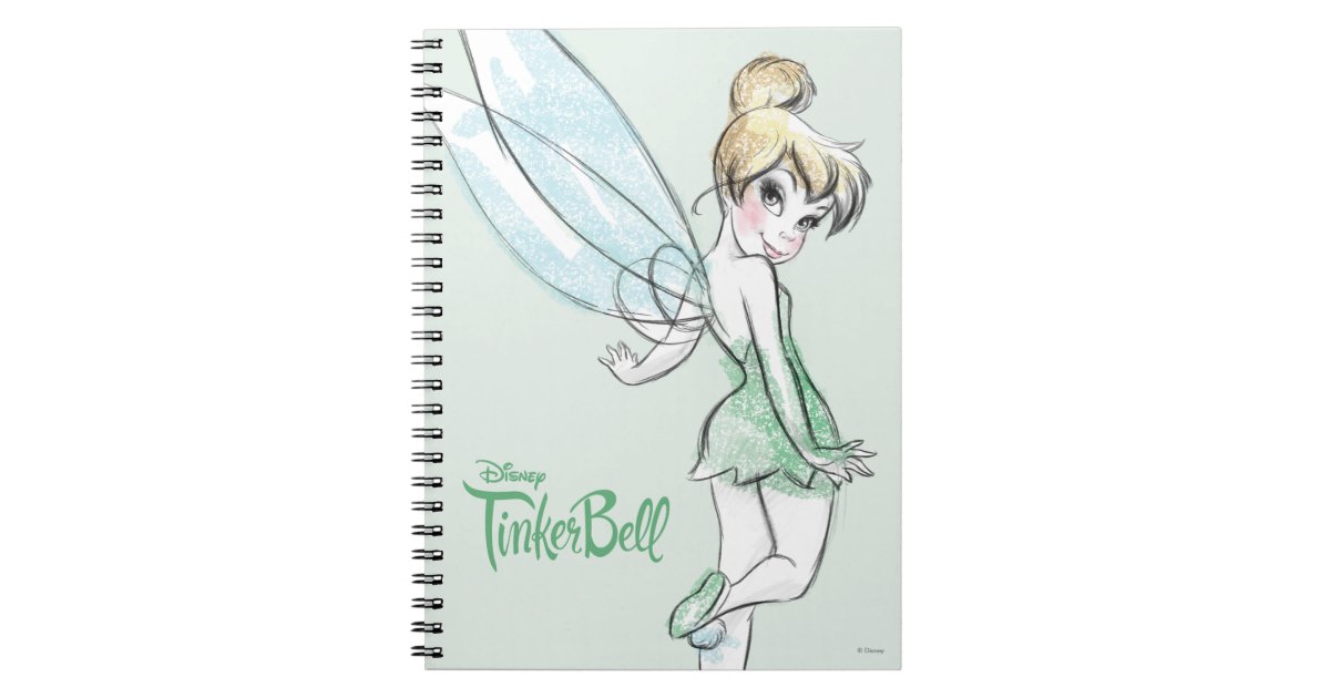 Fearless Tinker Bell Notebook | Zazzle