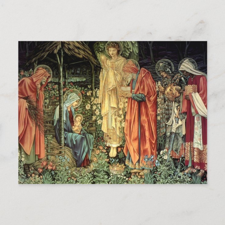 Feast of the Epiphany Three Kings Holiday Postcard | Zazzle