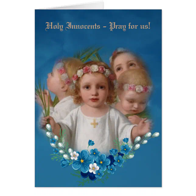 Feast of the Holy Innocents Catholic Prayer | Zazzle
