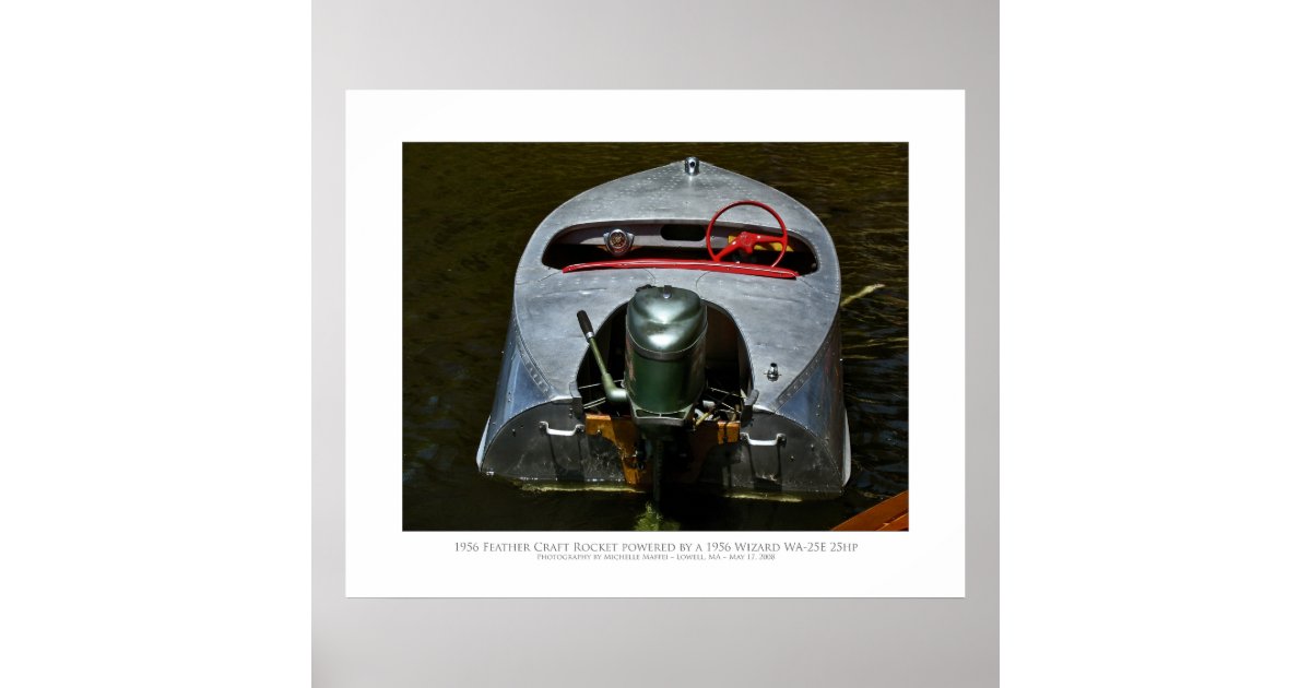 Feather Craft Rocket Poster | Zazzle