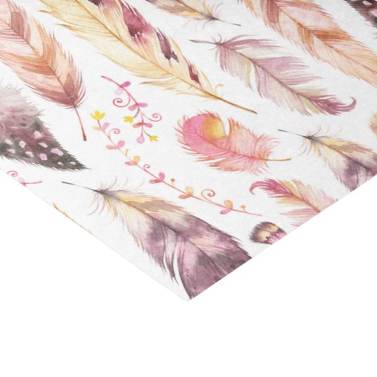 Feathers Tissue Paper | Zazzle.com