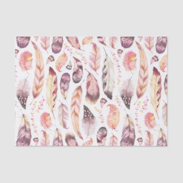 Feathers Tissue Paper | Zazzle
