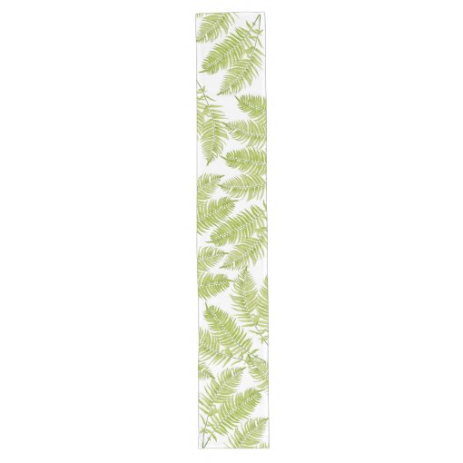 Feathery Fern on a Table Runner | Zazzle