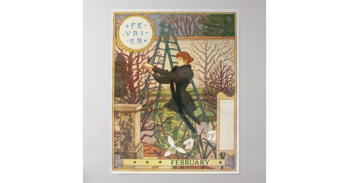 February Poster | Zazzle