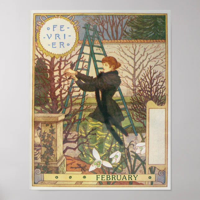 February Poster | Zazzle
