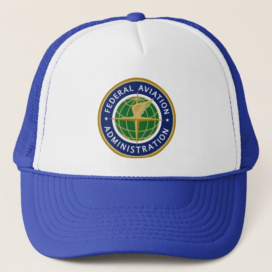Federal Aviation Administration FAA Trucker Hat | Zazzle.com