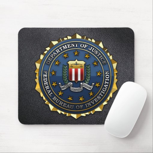 Federal Bureau of Investigation Mouse Pad | Zazzle