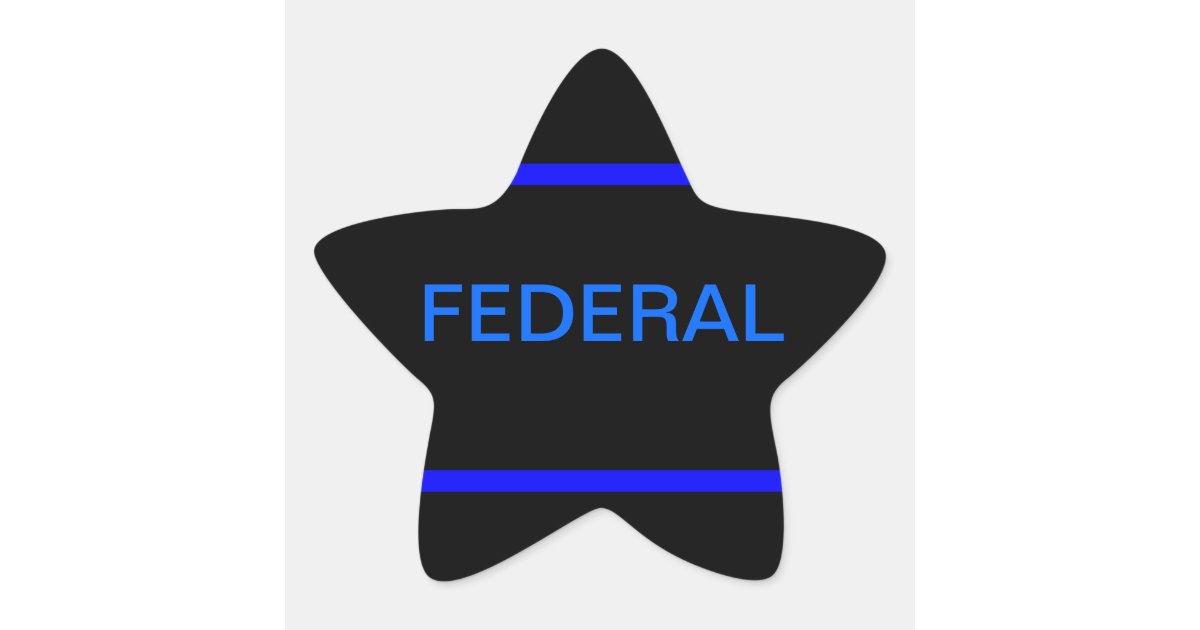 Federal LEO sticker | Zazzle