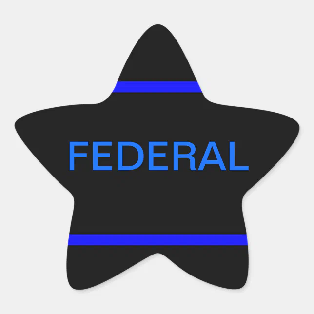 Federal LEO sticker | Zazzle