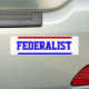 Federalist Constitutional Political Bumper Sticker | Zazzle