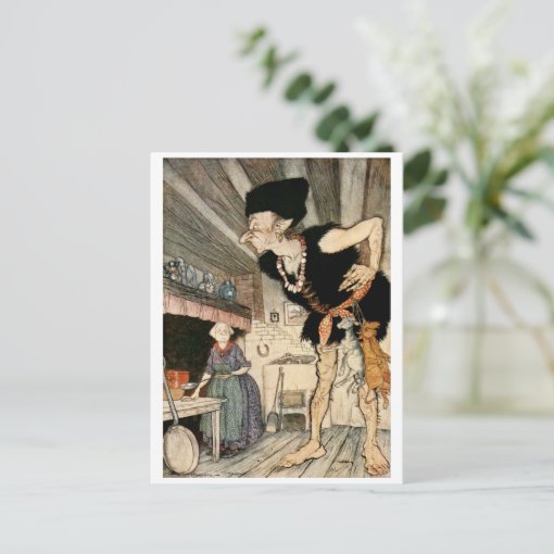 Fee-fi-fo-fum, I Smell the Blood of an Englishman Postcard | Zazzle