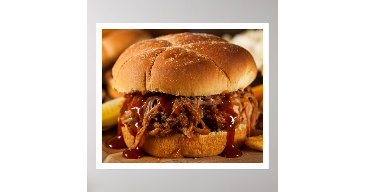 Feed Me NOW Barbecue Poster - SRF | Zazzle