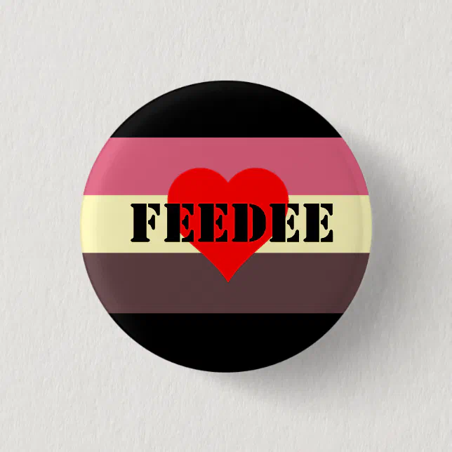 Feedist Pride Flag Pin- Feedee Pinback Button | Zazzle