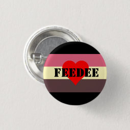 Feedist Pride Flag Pin- Feedee Pinback Button | Zazzle
