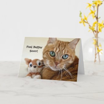 Feel Better Soon! Child's Get Well Card | Zazzle