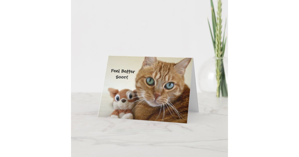 Feel Better Soon! Child's Get Well Card | Zazzle